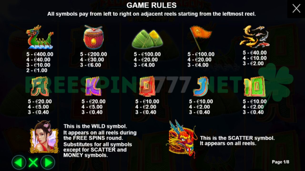 Floating Dragon Boat Festival Playable Demo (Pragamtic Play)